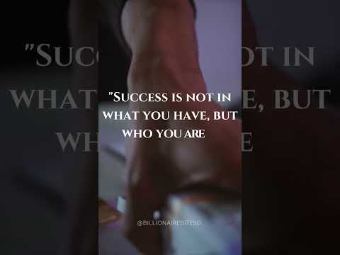 Defining Success: It's About Who You Are - Bo Bennett Quote