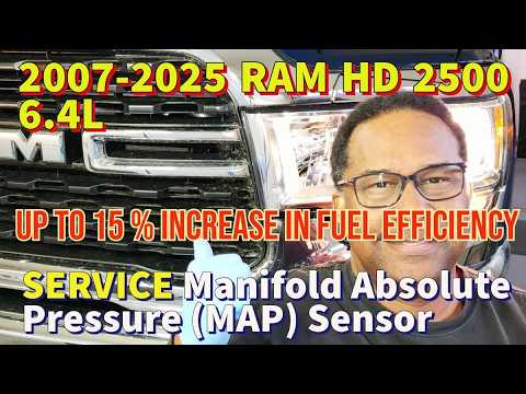 How to Replace the MAP Sensor (MAF vs MAP) on a 2018 Ram 2500 6.4L HEMI ...