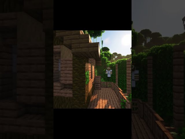 Tribal Hut in the Jungle - Blocktober Build 01 Minecraft Map