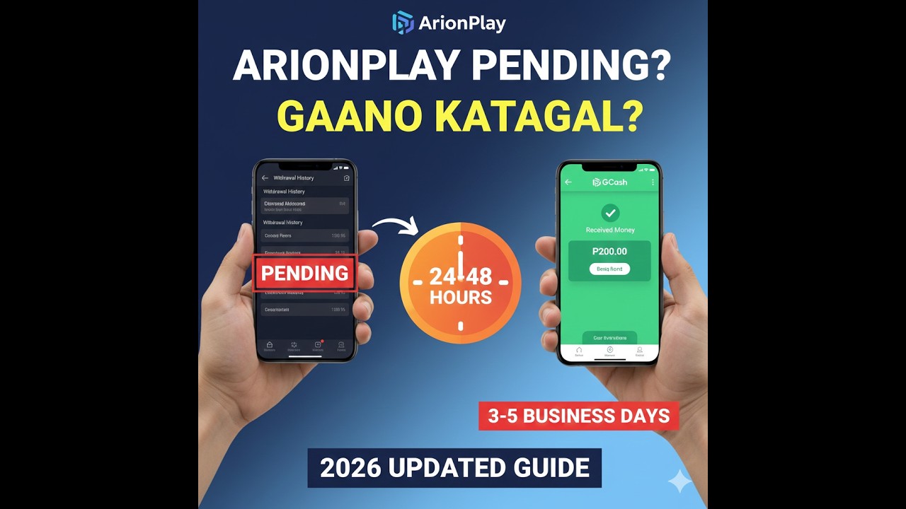 : ARIONPLAY WITHDRAWAL PENDING? | Gaano Katagal sa GCash? | Step-by-Step Payout Guide