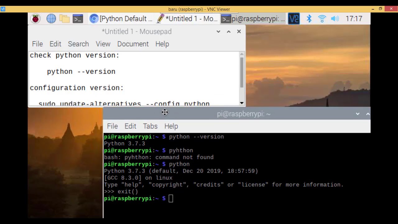 Configure Default Python version on your Raspberry Pi