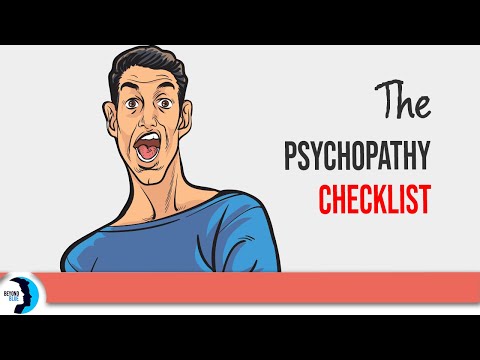 The Psychopathy Checklist