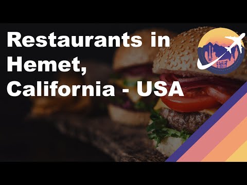 Restaurants in Hemet, California - USA