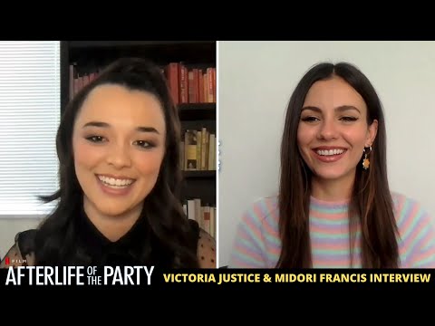 Afterlife of the Party Interview - Victoria Justice & Midori Francis