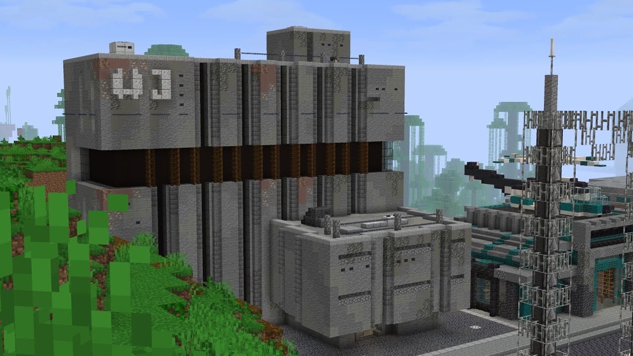 Building an Evil Lab in Minecraft
