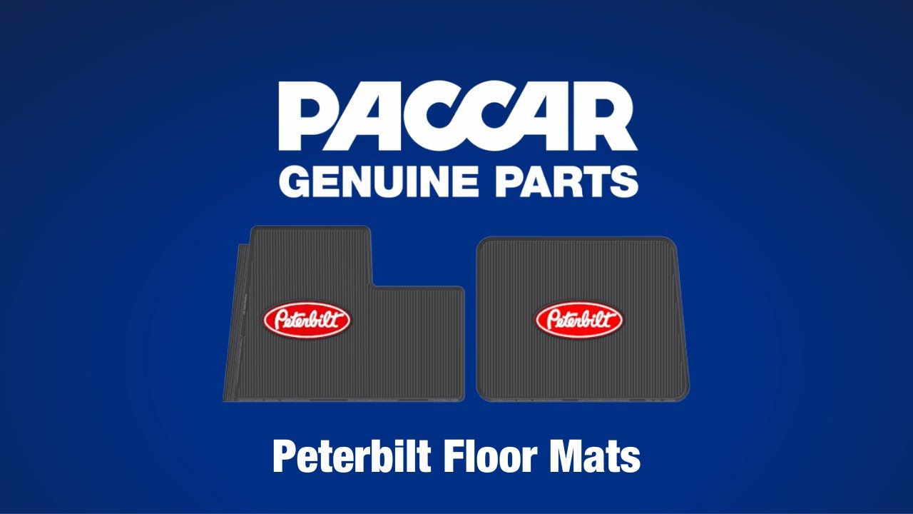 PACCAR Genuine: Peterbilt Floor Mats