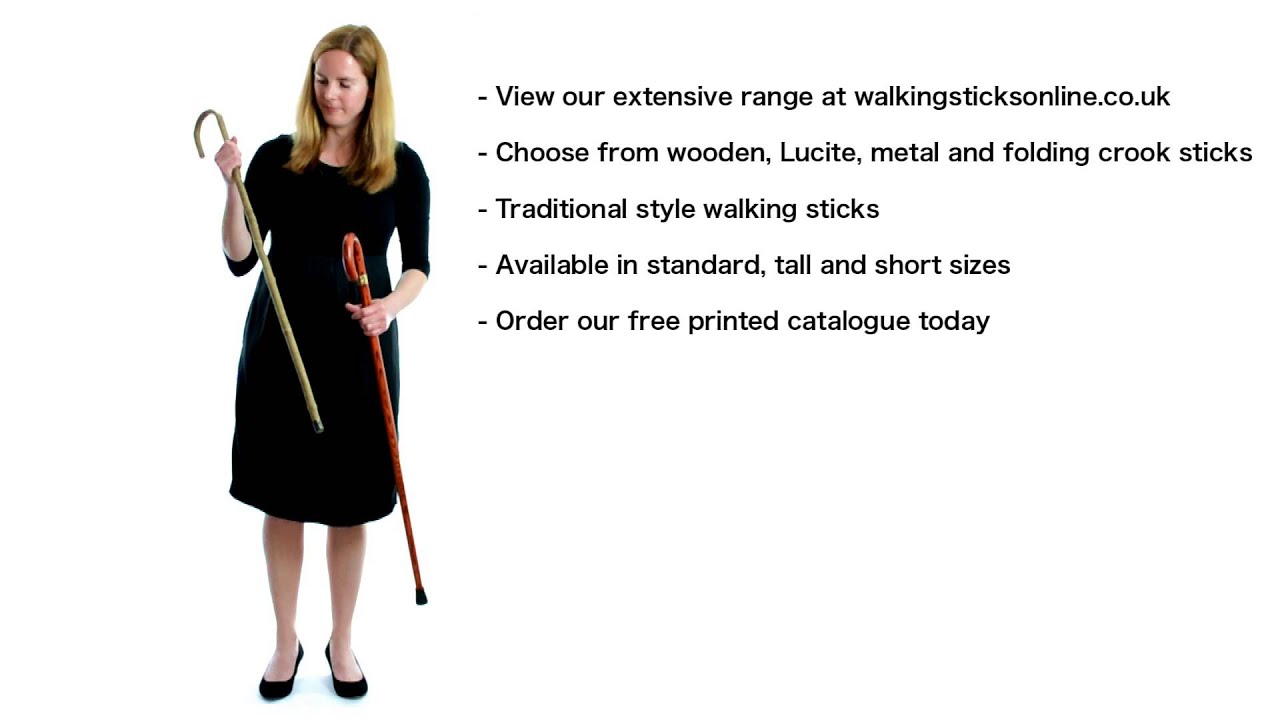 Crook Handled Walking Sticks