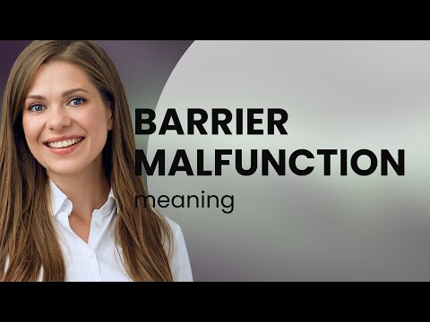 Breaking Down "Barrier Malfunction": Unveiling Its Meaning