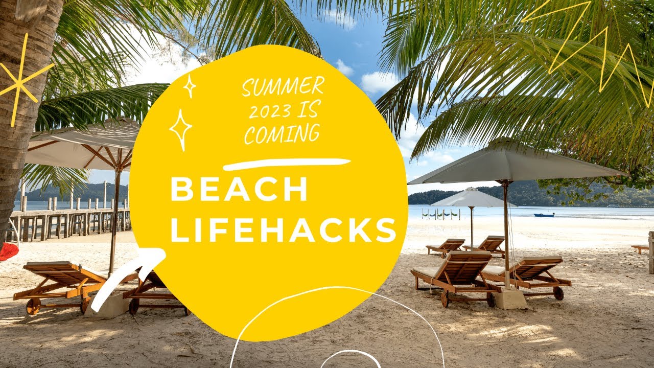 ULTIMATE BEACH HACKS | BEACH VACATION TIPS | LET`S GO TO THE OCEAN | SHYLERO BEACH TOTE BAG