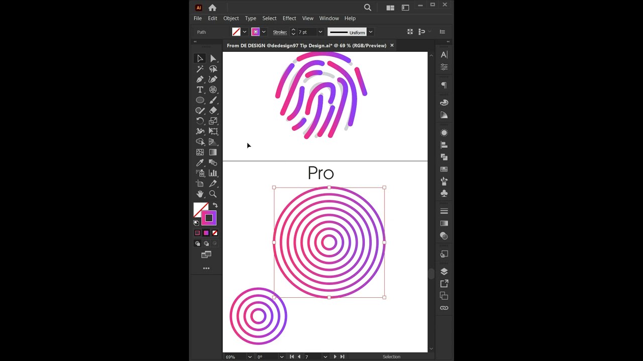 fingerprint design
