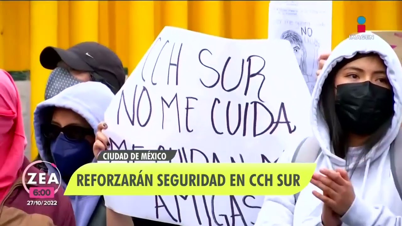 Reforzarán la seguridad en el CCH Sur tras la violación de una alumna | Noticias con Francisco Zea