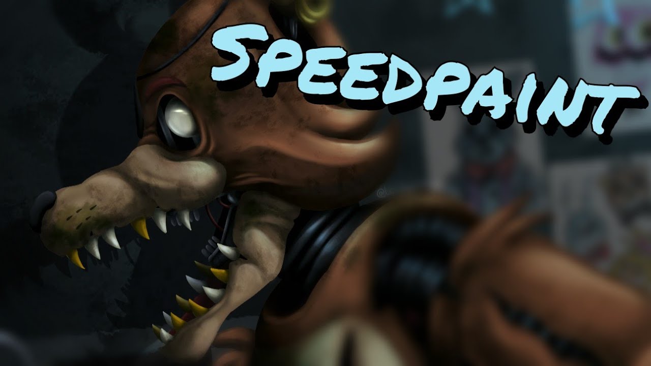 Fnaf + Foxy  (Fnaf Plus Speedpaint)