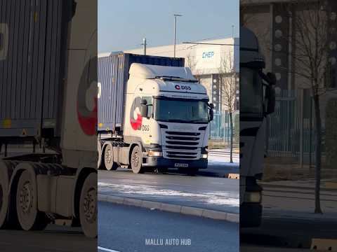Scania R450 6x2 Tractor Truck | DSS Logistics UK #truckspotting #scaniatrucks #scania