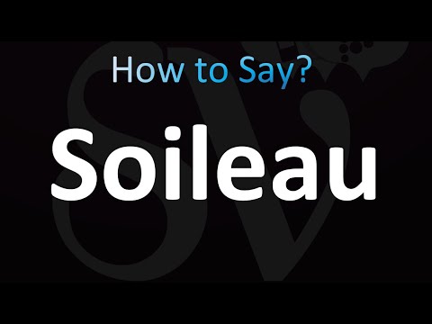 How to Pronounce Soileau (correctly!)