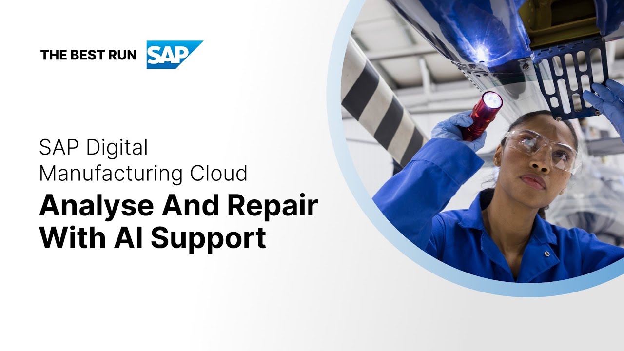 Analyse and Repair with AI Support - SAP Digital Manufacturing Cloud (Demo)