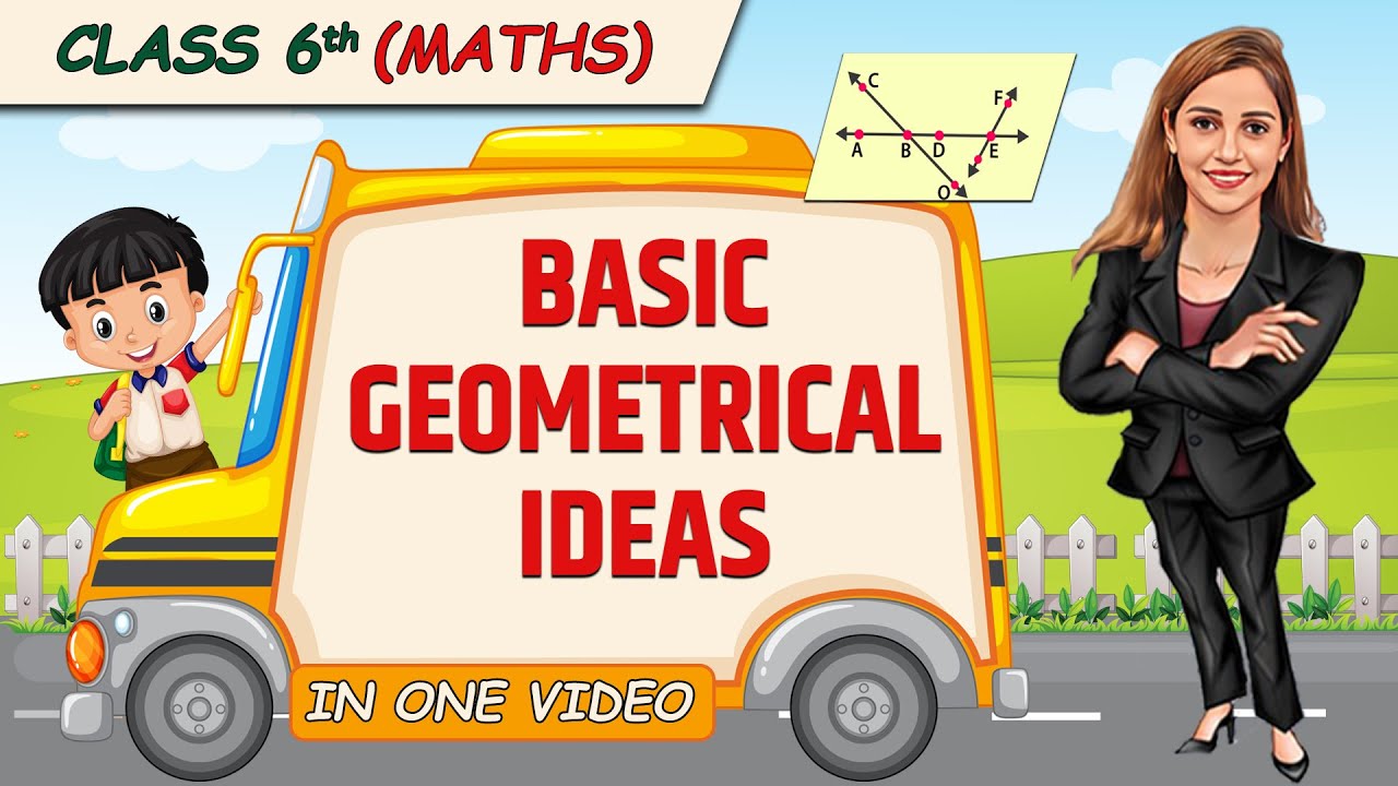 Basic Geometrical Ideas || Full Chapter in 1 Video || Class 6th Maths || Champs Batch