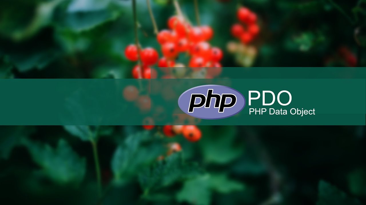 How To Use PDO (PHP  Data Objects) to Integrate MySql Database | PHP Object Oriented Programming