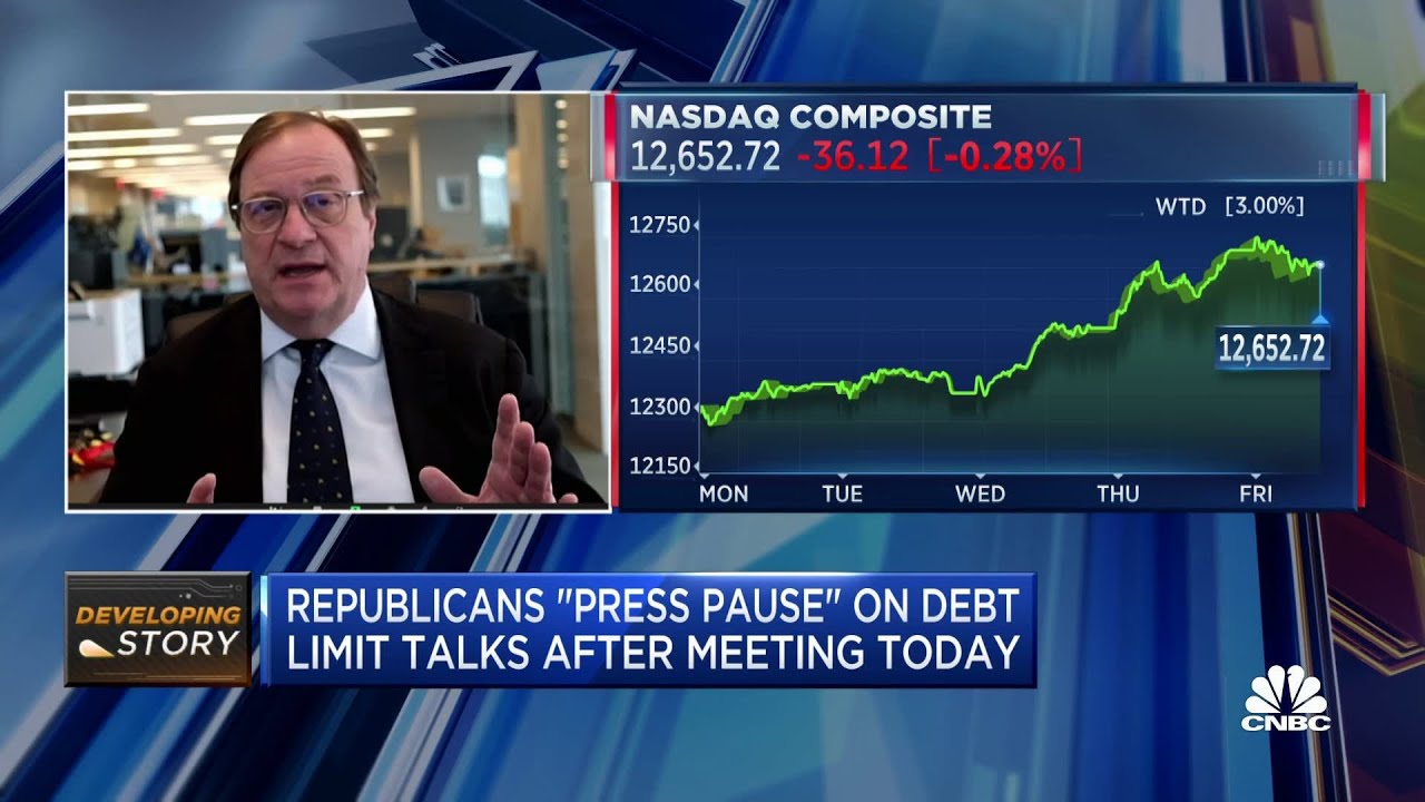 Republicans hit pause on debt ceiling negotiations