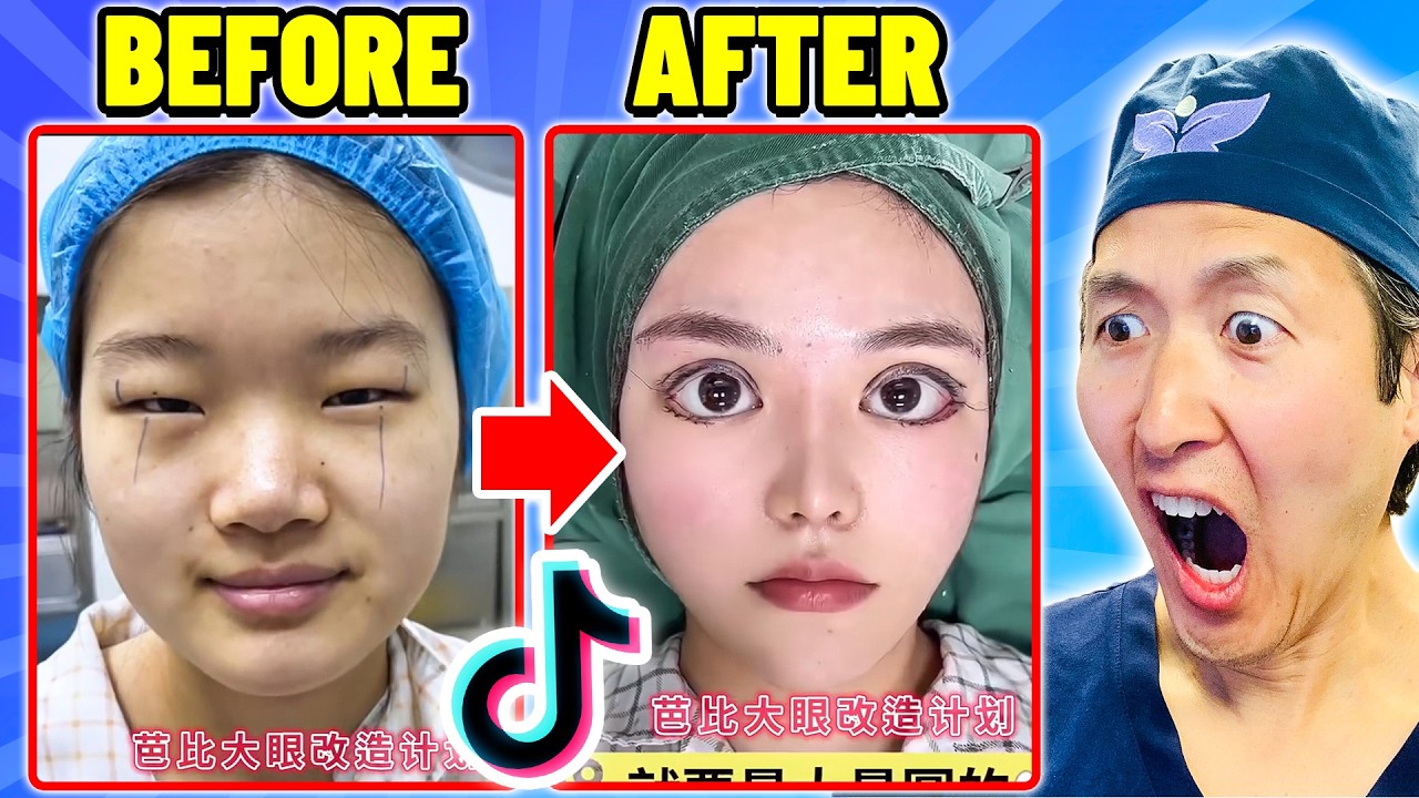 Plastic Surgeon Reacts to OUTRAGEOUS Viral TikTok Videos!