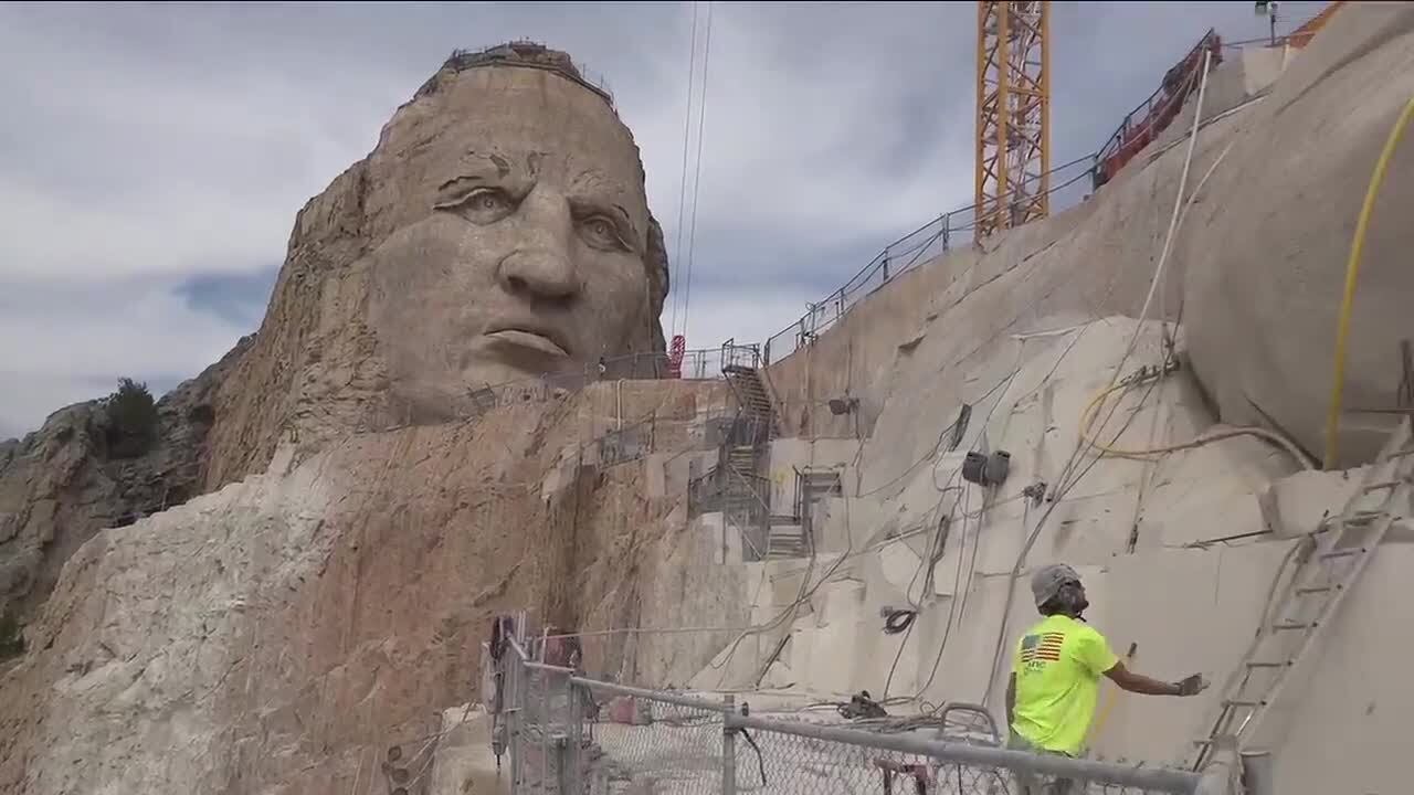 Crazy Horse Memorial: Up close & personal