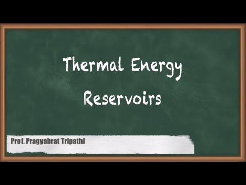 Basics of Thermal Energy Reservoirs - GATE Mechanical Engineering ...