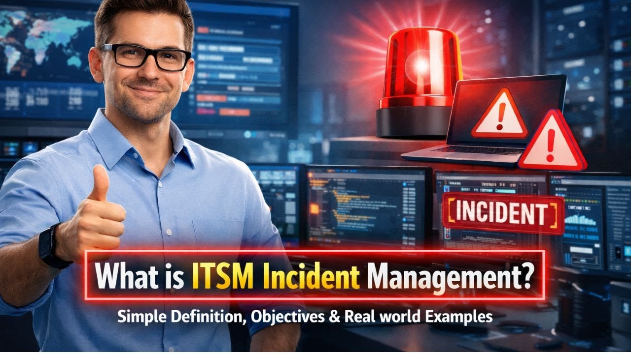 What is Incident Management ? | ITSM Incident Management | ServiceNow Interview Questions