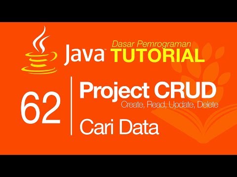 Learn Belajar Java Dasar 62 Project CRUD part 3 Cari Data - Mind Luster