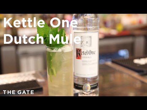 Simon Hooper makes a Ketel One Dutch Mule