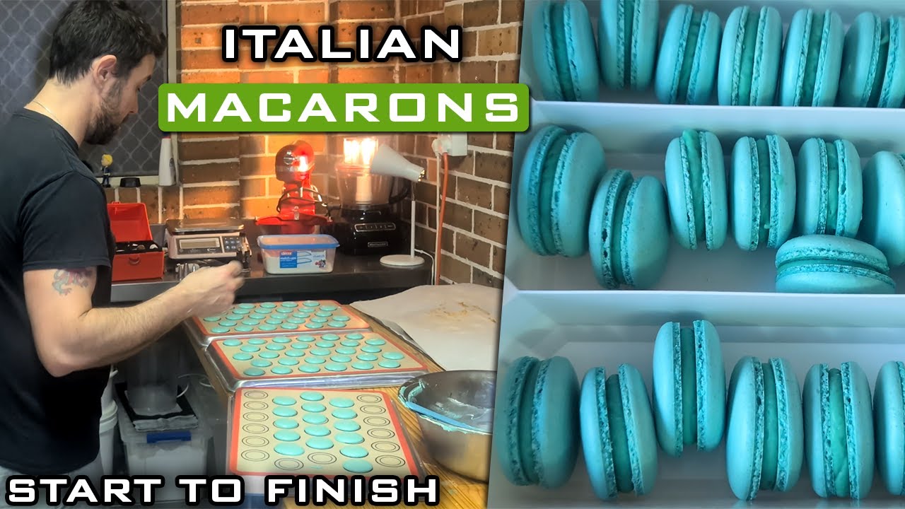 Italian Macarons Method | Come Bake With Me #5