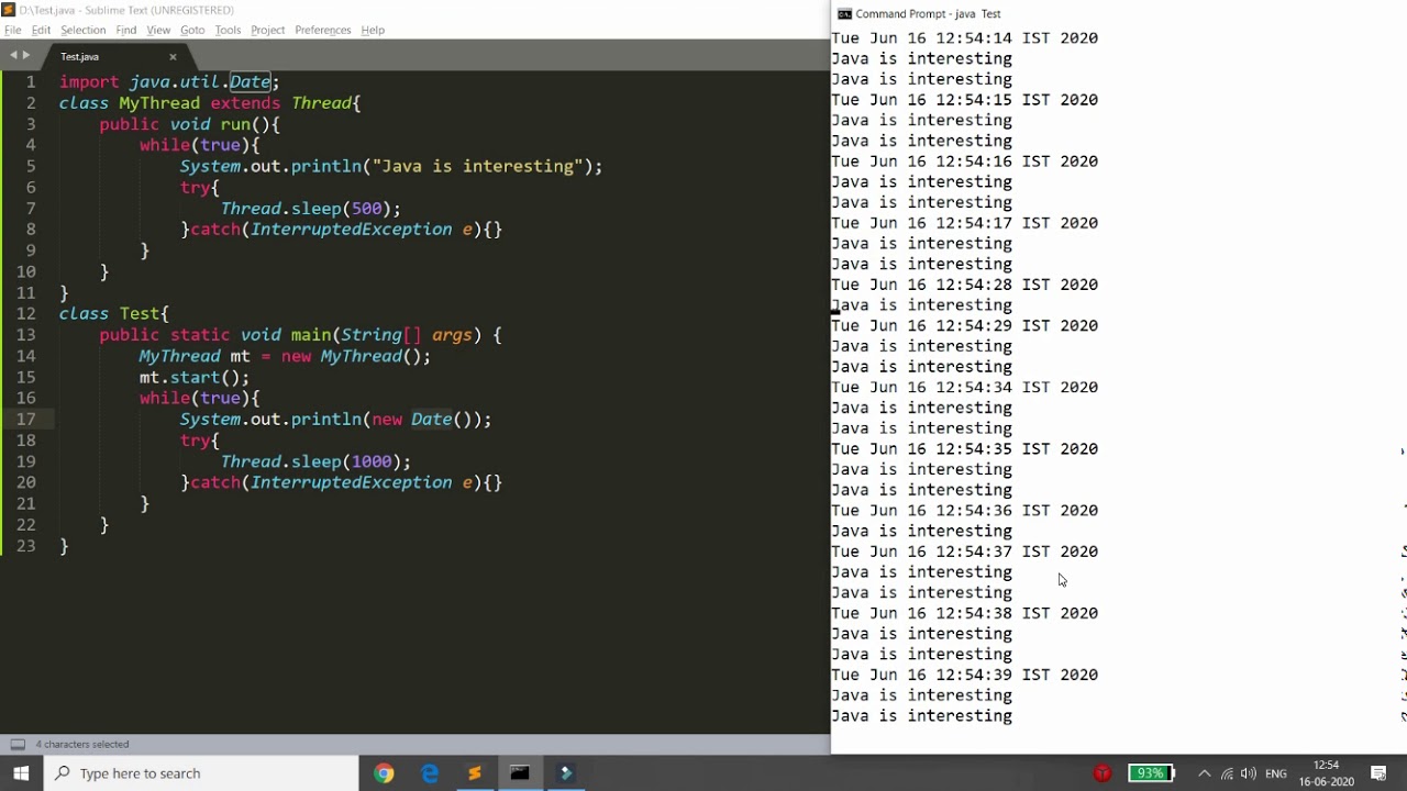 3 Ways to Create a Thread in Java (extends Thread, implements Runnable, anonymous) - PRACTICAL DEMO