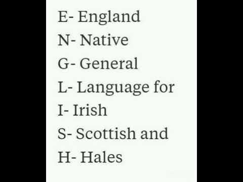 #Full form of English.#shorts #short video @timetolearn1202
