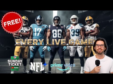 How to Watch Every NFL Game in 2023 Without Cable For FREE | NFL Streaming Options