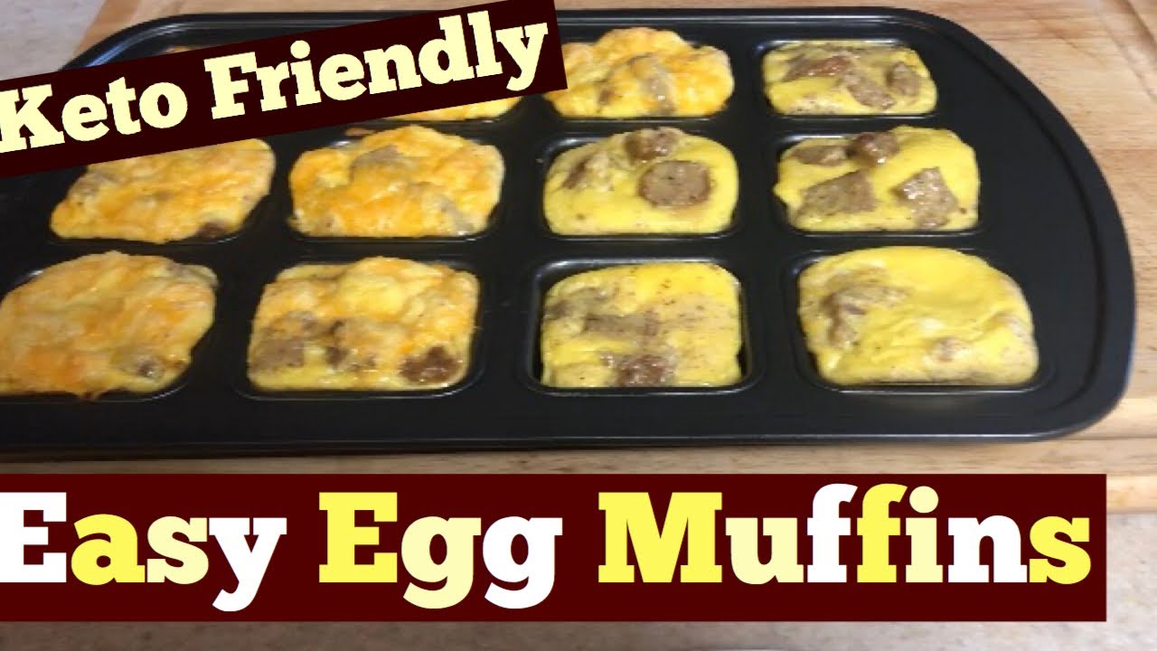 How to cook Egg Muffins + Low Carb & Keto friendly (EP. 1)