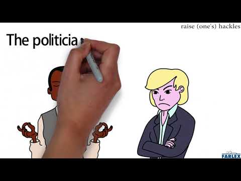 raise (one's) hackles