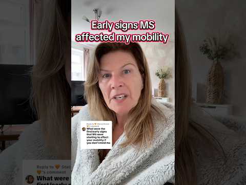 The early signs that MS was affecting my mobility #multiplesclerosis#mssymptoms #mobilityaid #fyp