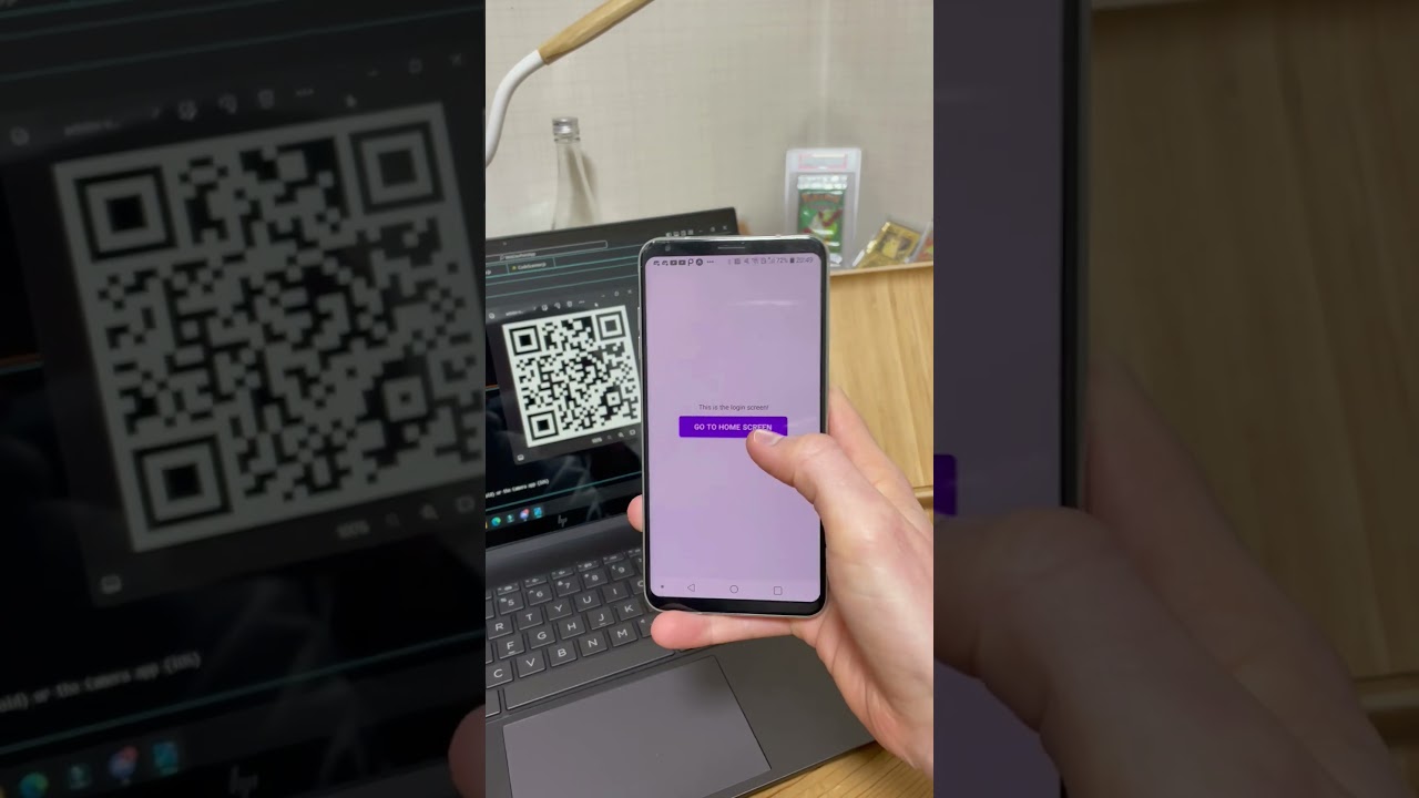 React Native QR code scanner #reactnative #softwareengineer #coding #mobileapp