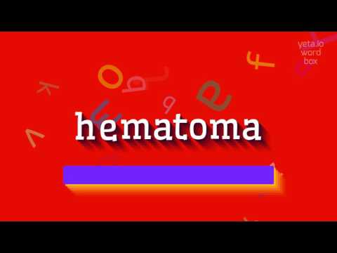 How to say "hematoma"! (High Quality Voices)