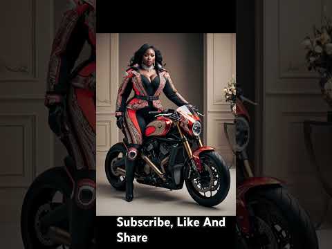 Getting Ready For Ladies Ride Night #ai ,#fashion #motorcycle #rider