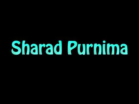 Learn How To Pronounce Sharad Purnima