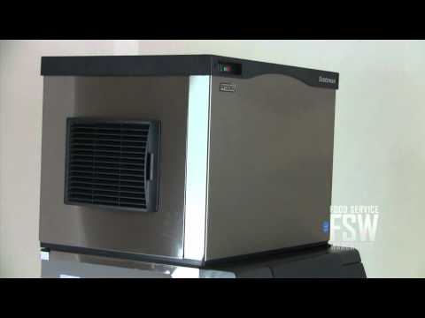 Scotsman (C0330MA-1A_B330P) 350 Lb Full Size Cube Ice Machine and Ice Storage Bin Combination