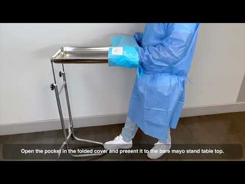 AD Surgical Sterile Mayo Stand Covers (Instruction for use)