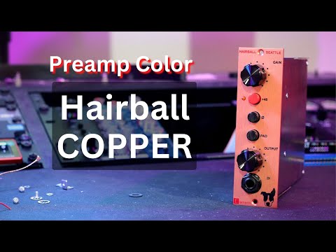 Hairball Audio Elements Copper 500 Series Microphone Preamp | Reverb