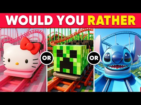 Would You Rather - Build Your Dream $10,000,000 TOWN π’π π€π Daily Quiz