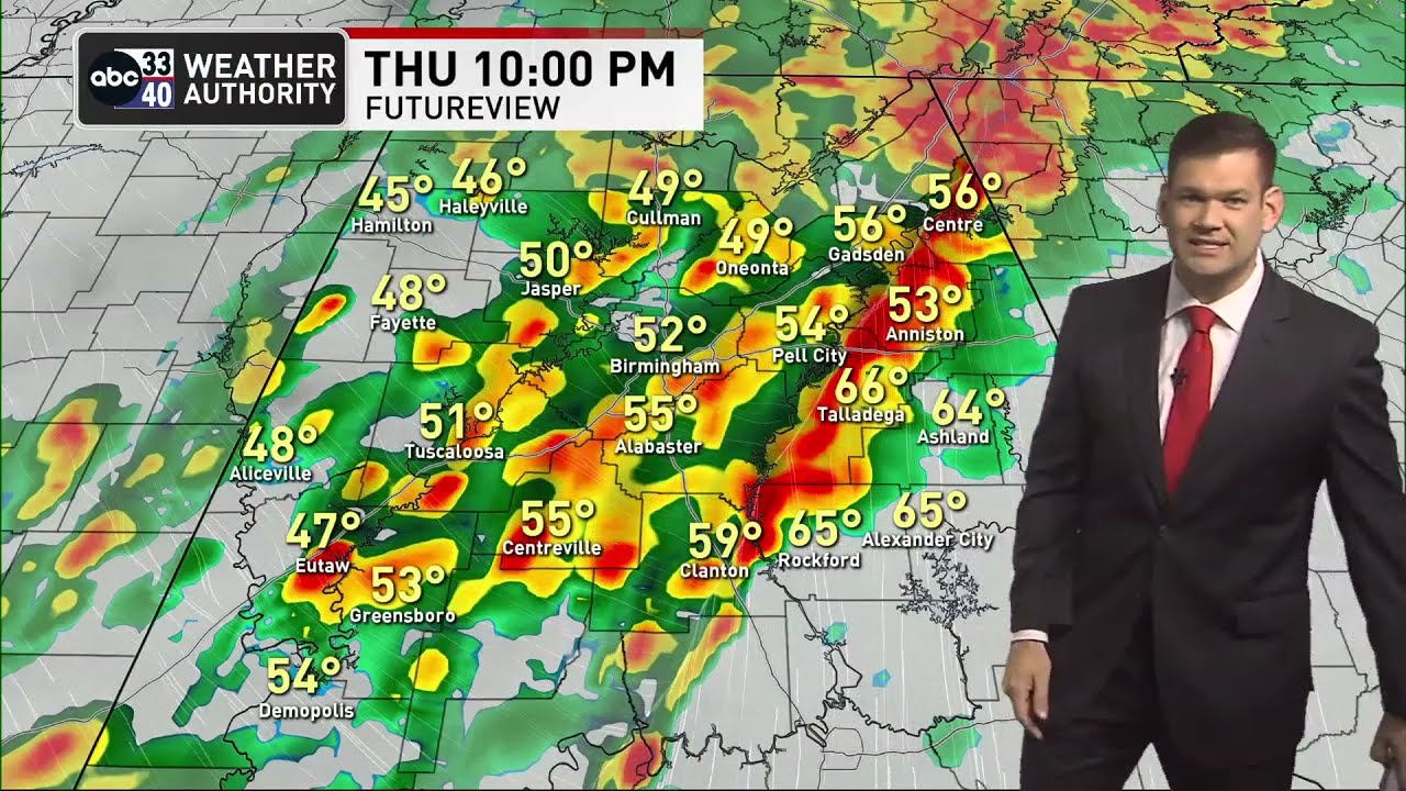 Severe Storms Likely Today - February 16, 2023