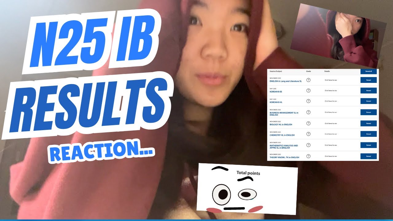 IB results reaction! (N25) | ATAR conversion in the comments 