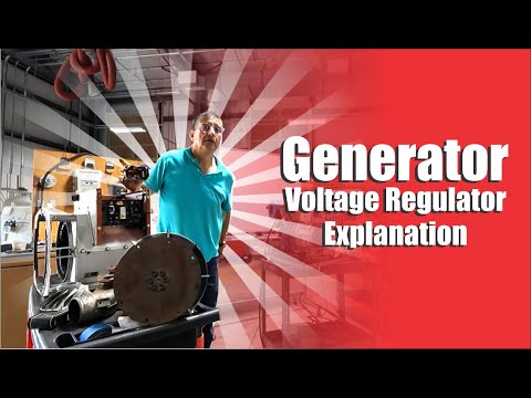 Generator Voltage Regulator Explanation