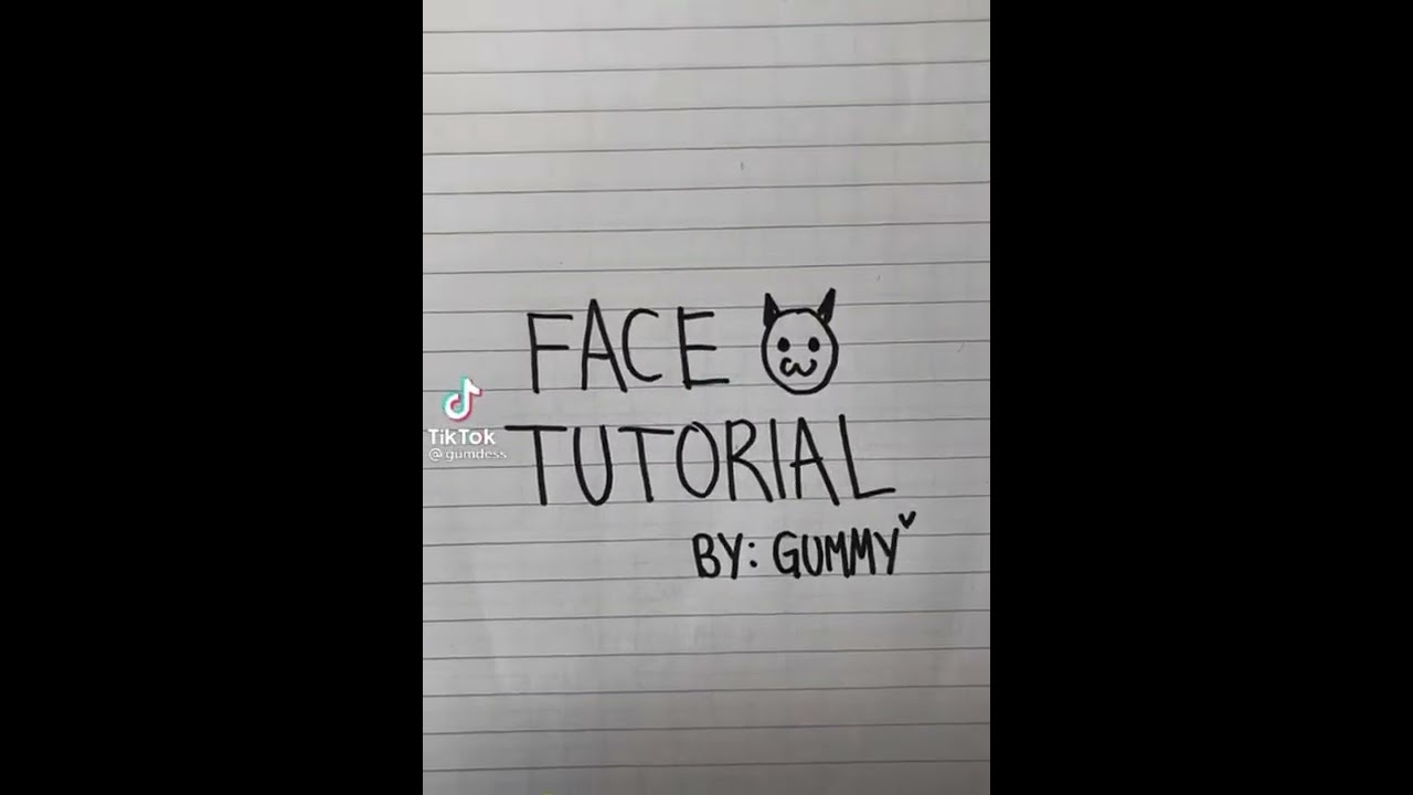 FACE TUTORIAL ”CREDITS TO GUMDESS”