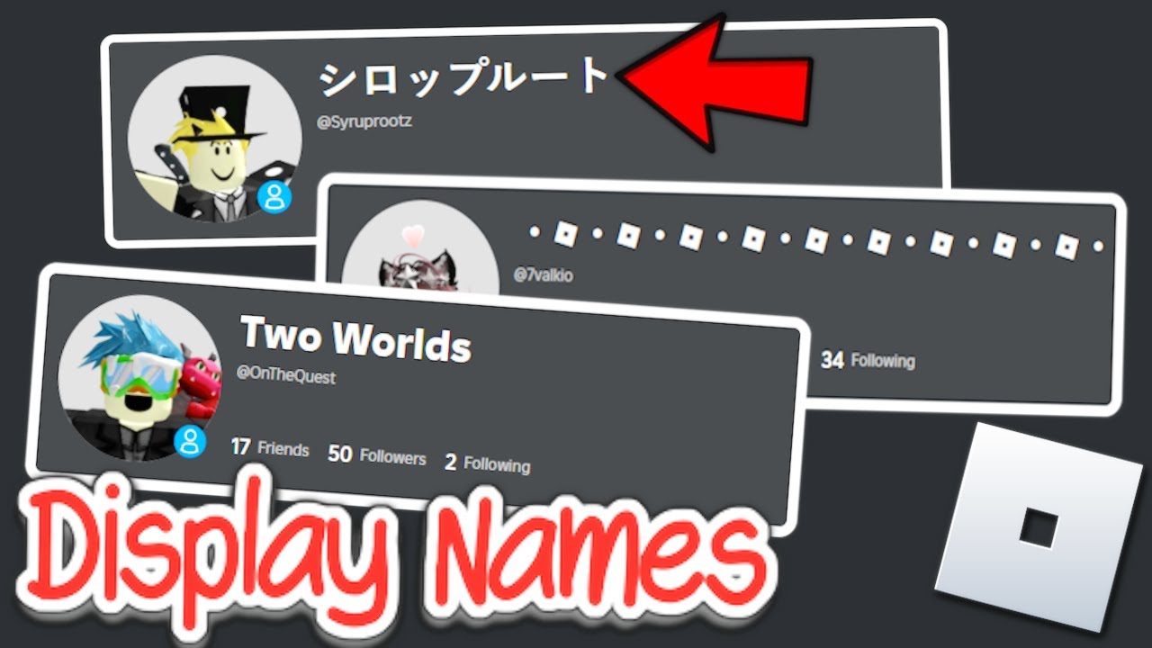 How to Make Display Name Tricks on Roblox! (2025)