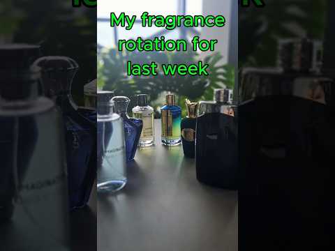 My last week's men's scents that I was wearing. #perfume #compliments #fragrance #scents #luxury