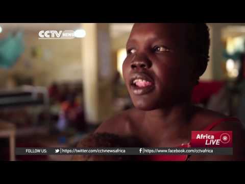 Malnourished South Sudaneese refugees arrive at Kenya's Kakuma camp